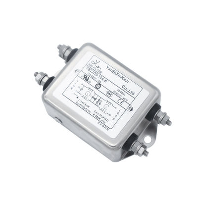 YB22D3 M4 Screw Output EMI Power Filter 10A Two Stage Single Phase Filter