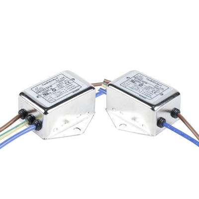 Low Pass AC 250V Socket EMI Filter 10A For Electrical Equipment