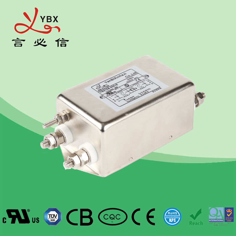 90db Low Pass Emi Filter 1450VDC Electromagnetic Interference Filters