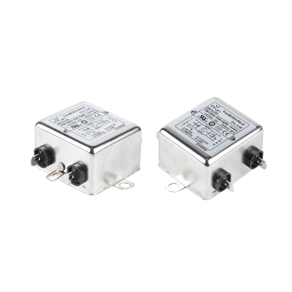 High Quality General Purpose Single Phase AC Power Line FIlter 15A EMI ...