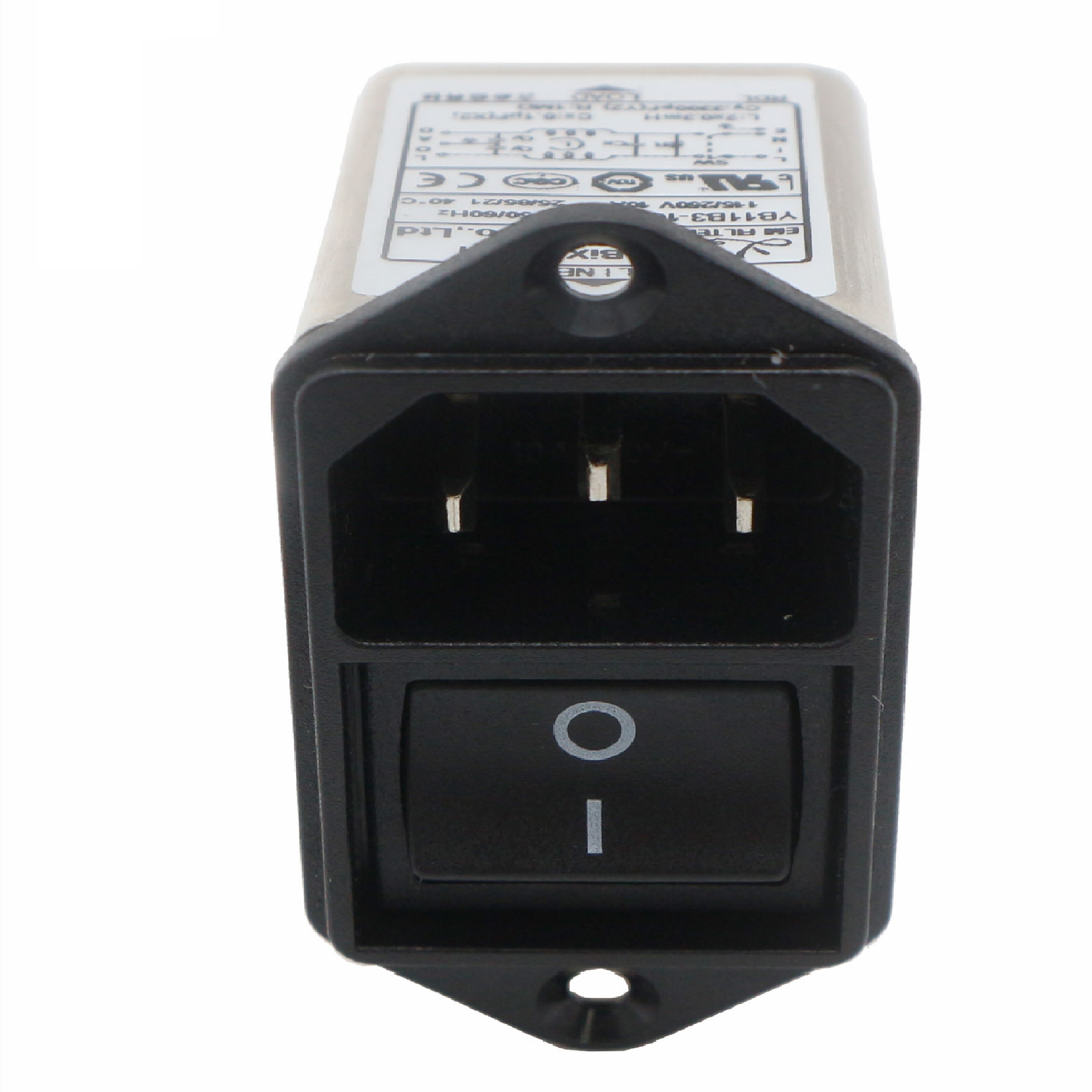 YB-B Series Electrical Noise Plug in EMI Noise Filter With Socket And ...