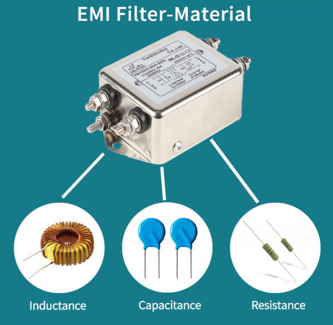 Low Leakage Current EMC EMI Filter Low Pass Single Phase